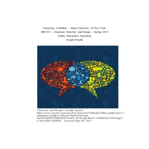 ARC 211 american diversity and design- adrian balogh | PDF