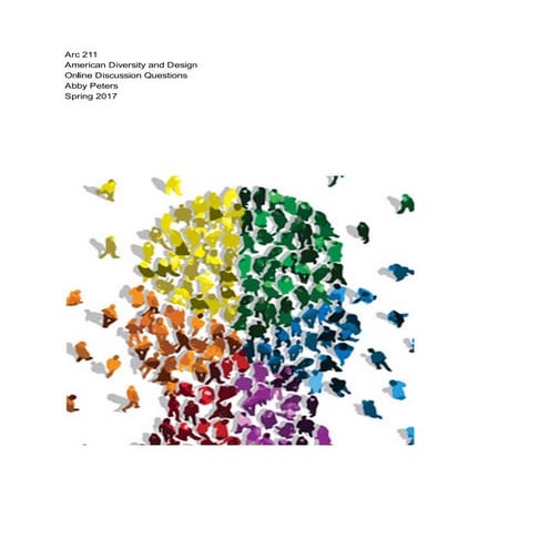 ARC 211: American Diversity and Design: Abigail Peters | PDF
