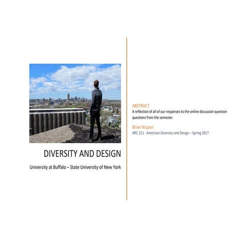Arc 211 american diversity and design william hilbert | DOCX