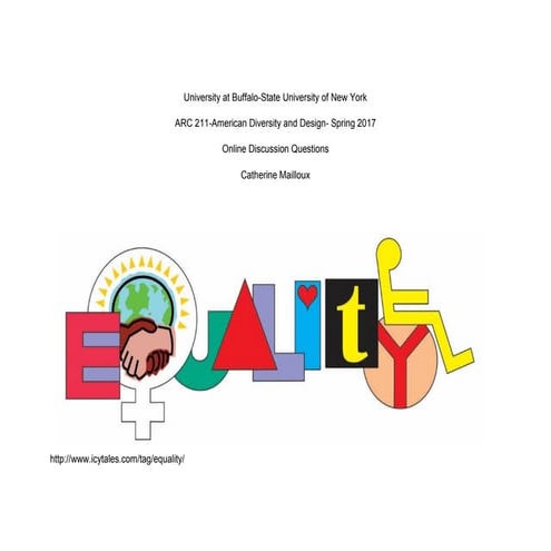 Arc 211 american diversity and design- runhao long | PDF