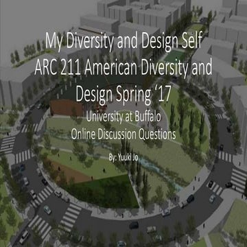 Arc 211 american diversity and design yuuki jo | PPTX