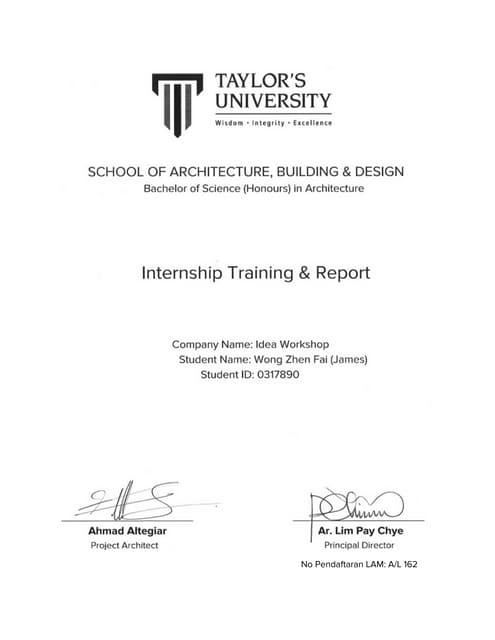Internship Training & Report | PDF