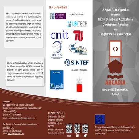 Arcadia project overview | PPTX