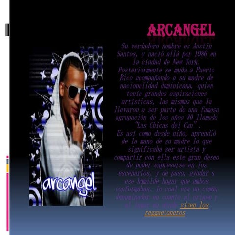 La biografia arcangel | DOCX