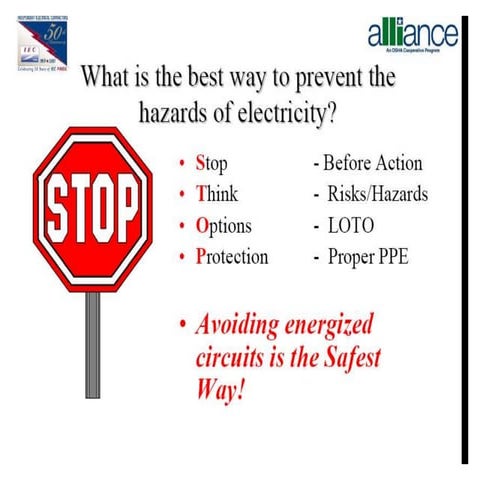 Arc Flash Presentation | PPTX