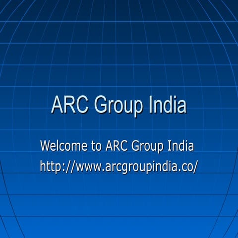 Arc group | PPT