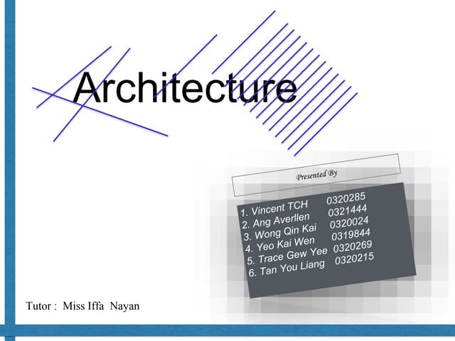 Architectural design-process | PPT