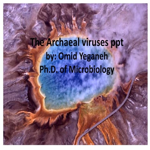 Archaeal viruses | PPTX