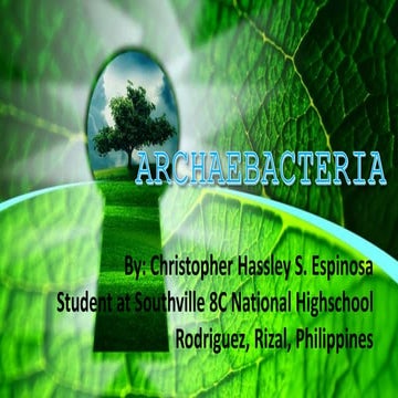 Archaebacteria Pptx 7960