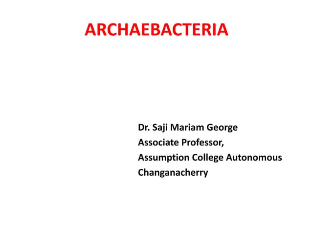 Archaebacteria Pptx 4482