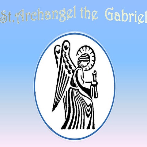 Archangel Gabriel | PPSX | Christianity | Religion & Spirituality
