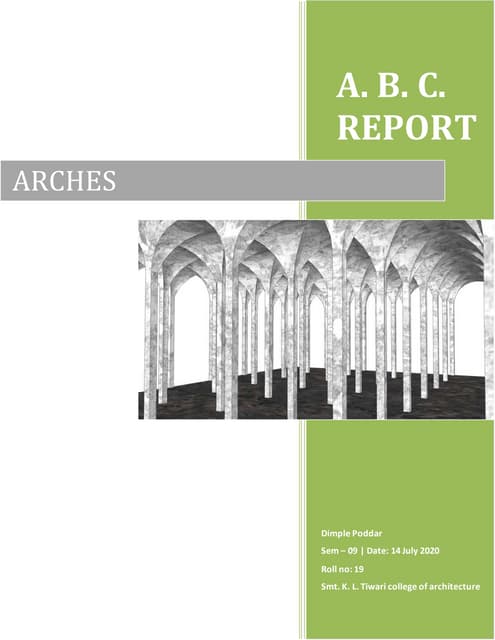 Types of Arches | PDF