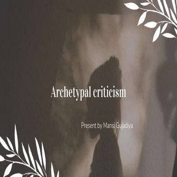 Archetypal Criticism.pptx