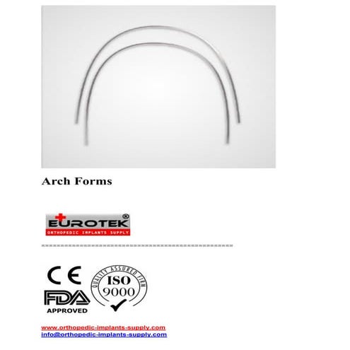 Arch Forms | PDF