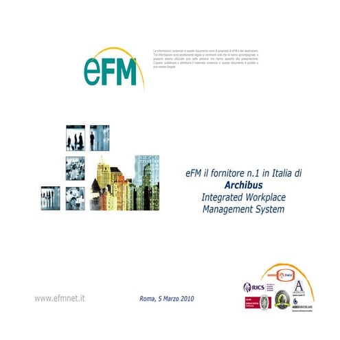 eFM leader Archibus in Italia | PDF