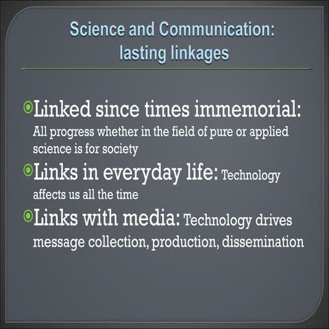 Science Communication | PPT | Science