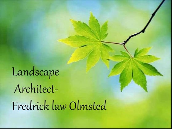 CASE STUDY-LANDSCAPE | PPT
