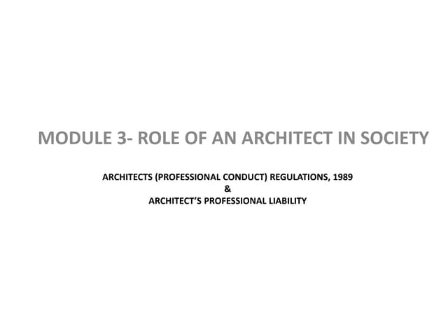 Professional ethics for Architects.pptx