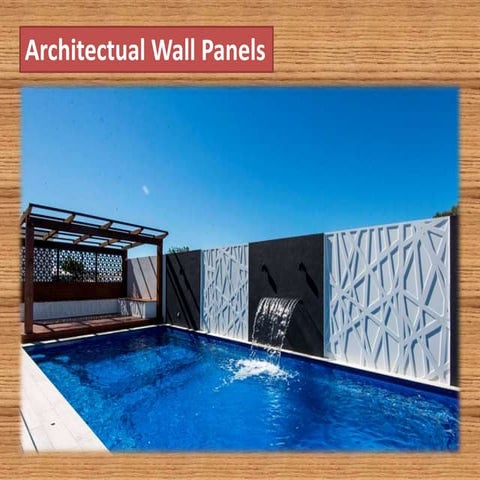 Architectual wall panels | PPTX