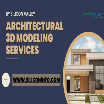 Finest Architectural 3D Modeling Services | PDF