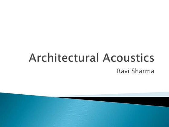 Acoustical materials | PPT