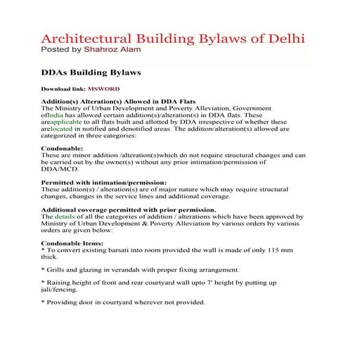 DDAs Building ByLaws | DOCX