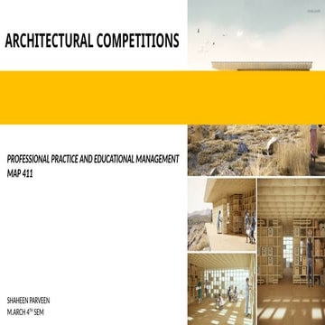 ARCHITECTURAL COMPETITIONS IN ARCHITECTURE.pptx