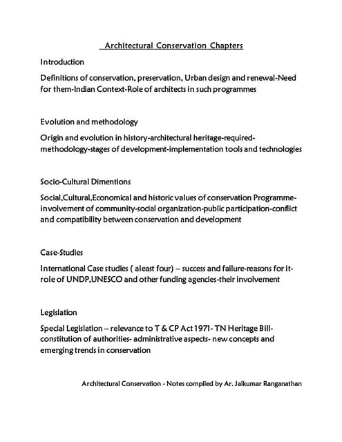 Conservation and revitalization of historic buildings | PPT ...