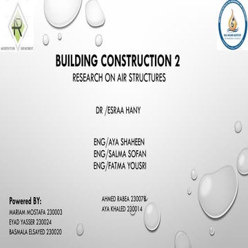 air supported system construction building .pptx