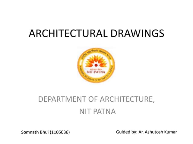 Lecture 1 - Technical Drawing Introduction | PPTX