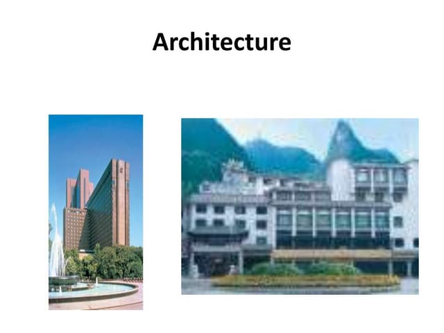 Introduction to architecture presentation | PPTX