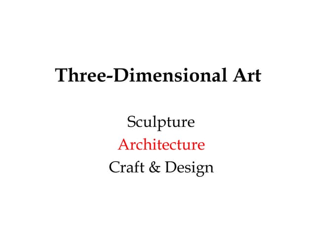 Introduction to architecture presentation | PPTX