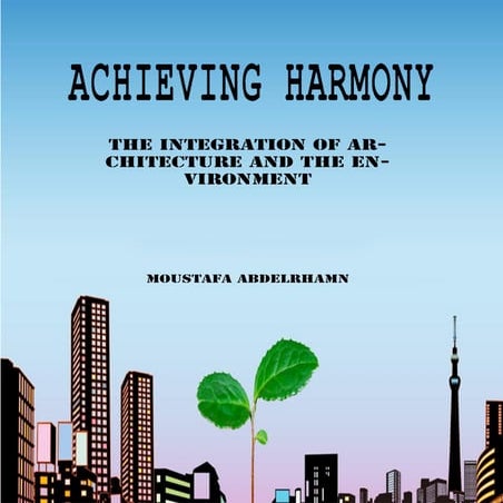 Architecture and Environment Achieving Harmony and Consequences.pdf