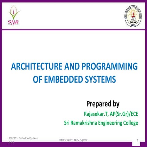 EE3020 SSA Introduction smart system automation | PPTX