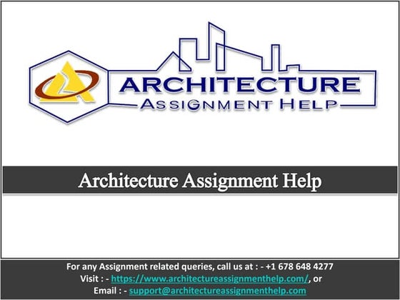 Architectural Engineering Assignment Help | PPT