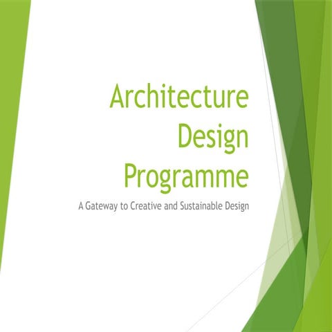 Architecture_Design_Programme.pptx...... | PPTX