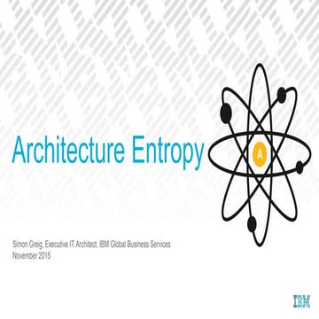 Architecture Entropy | PPT