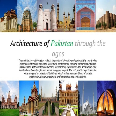 Architecture of pakistan through the ages | PPT