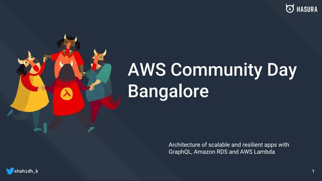Architecture Of Scalable And Resilient Apps With Graphql Amazon Rds 0044