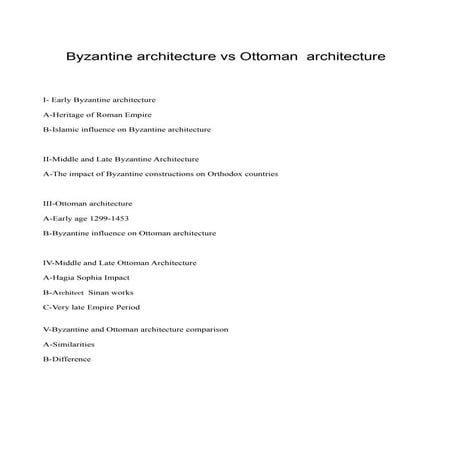 Architecture outline-Anıl | PDF