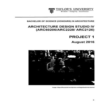 Architecture studio 4 project 1 | PDF