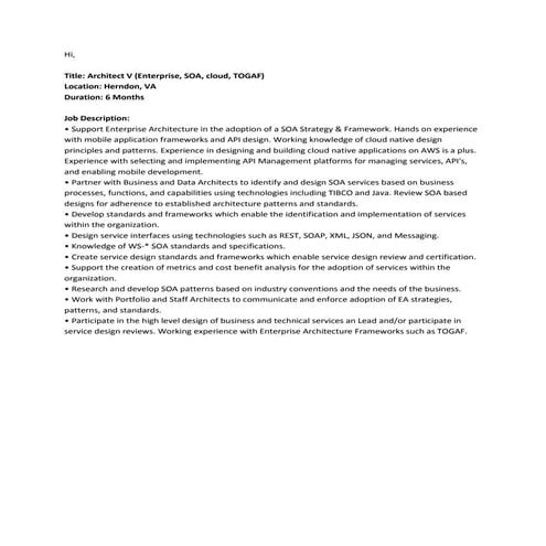 Tibco Developer | DOC