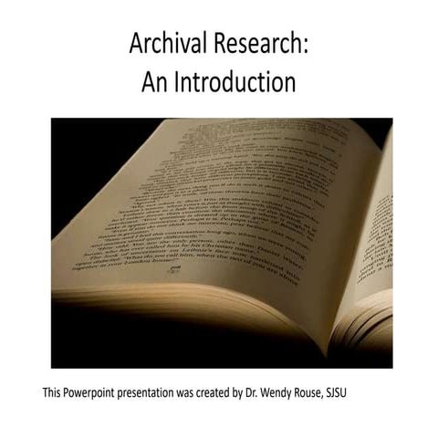Archival-Research.pptx