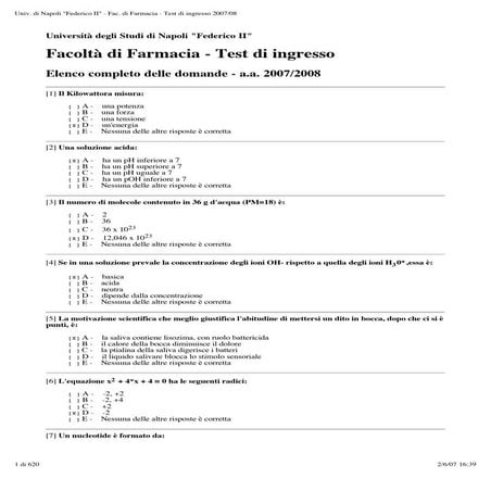 Archivio farmacia 200708 | PDF