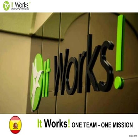 PRESENTACION DE IT WORKS EN ESPAÑOL | PDF