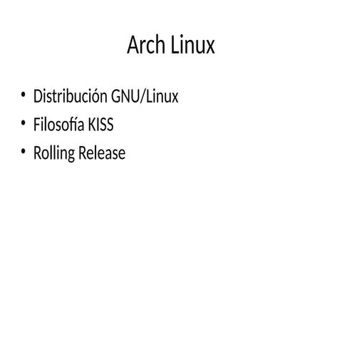 Comprehensive Guide to Arch Linux: Philosophy, Features, and User ...