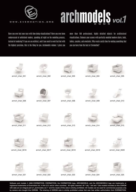 Archmodels vol3 | PDF