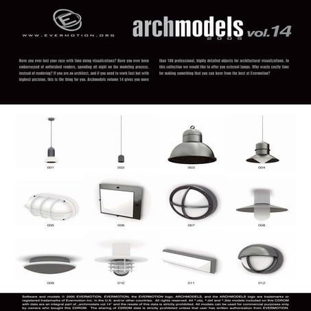 Archmodels vol 14 | PDF