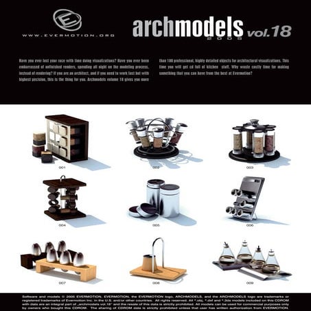 Archmodels vol 18 | PDF