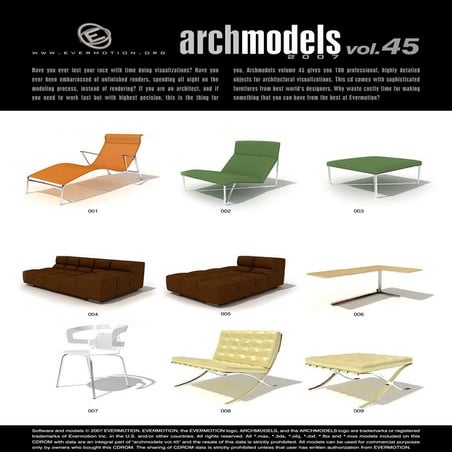 Archmodels vol 45 | PDF